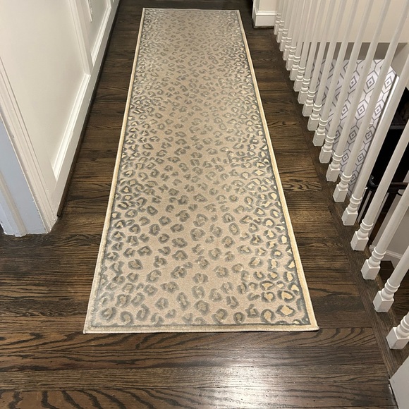 Ballard Designs | Other | Ballard Design Leopard Print Runner Rug ...